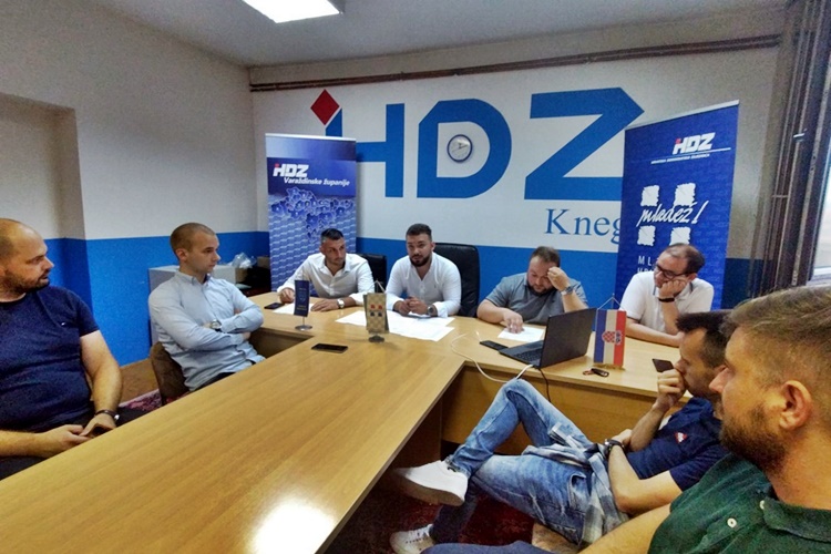 Mladež HDZ-a Varaždinske županije „Podrška županu Stričaku u ...